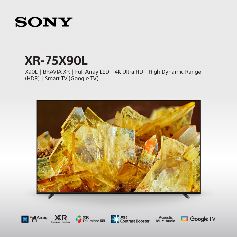 Jual SONY Bravia XR X90L 75 Inch Led Full Array Ultra HD 4K High ...