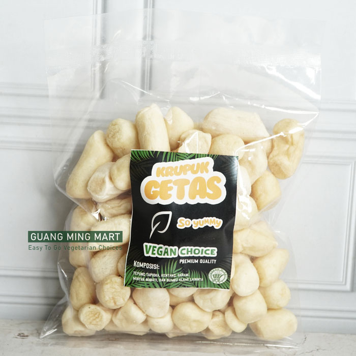 Jual GETAS VEGAN ASLI KHAS BANGKA HOMEMADE / KERUPUK GETAS VEGAN ...