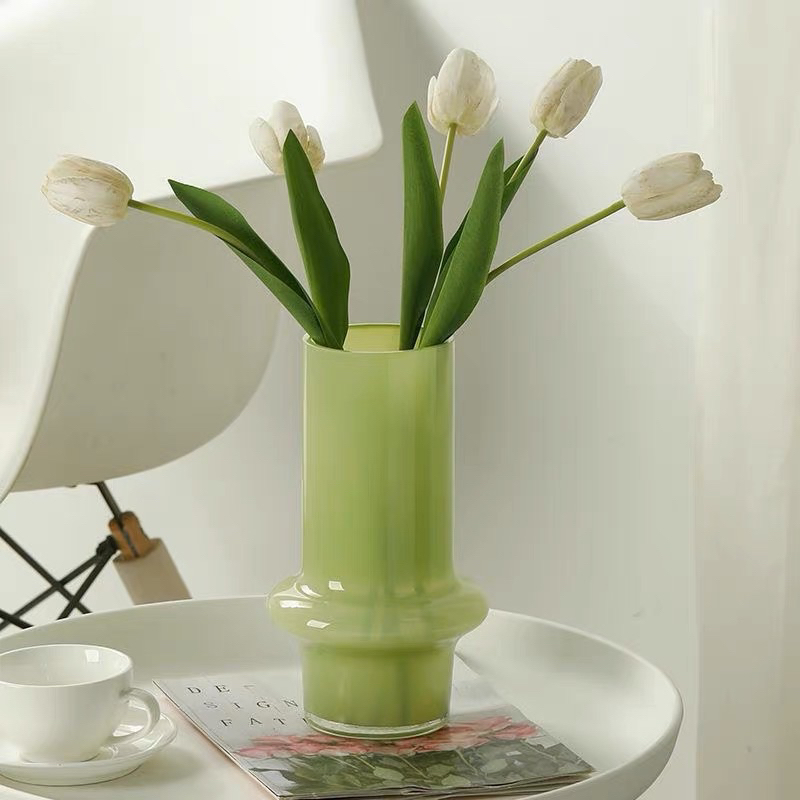 Jual Vas Bunga Kaca Tebal Unik Estetik Unique Aesthetic Flower Vase ...