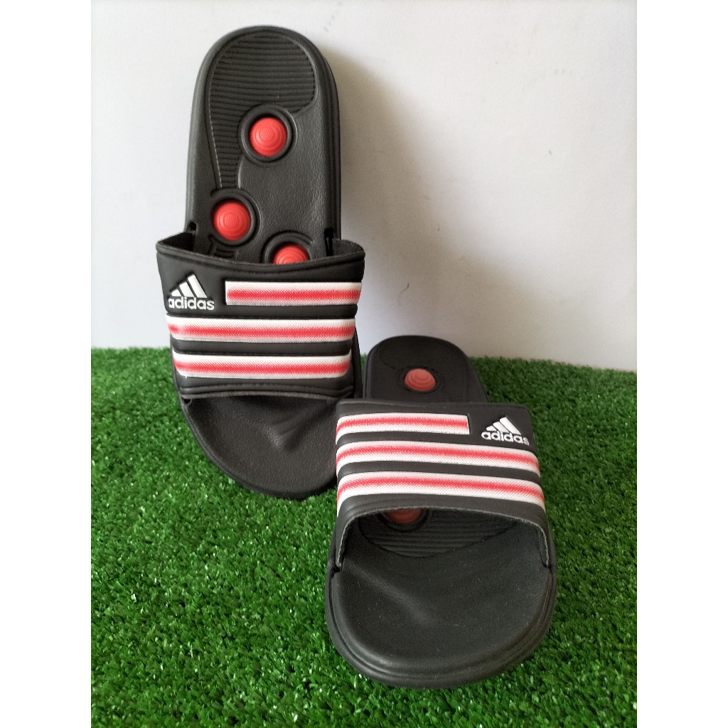 Jual Sandal Selop Laki-Laki Dewasa Logo Adadis Garis-Garis Nyaman Murah ...