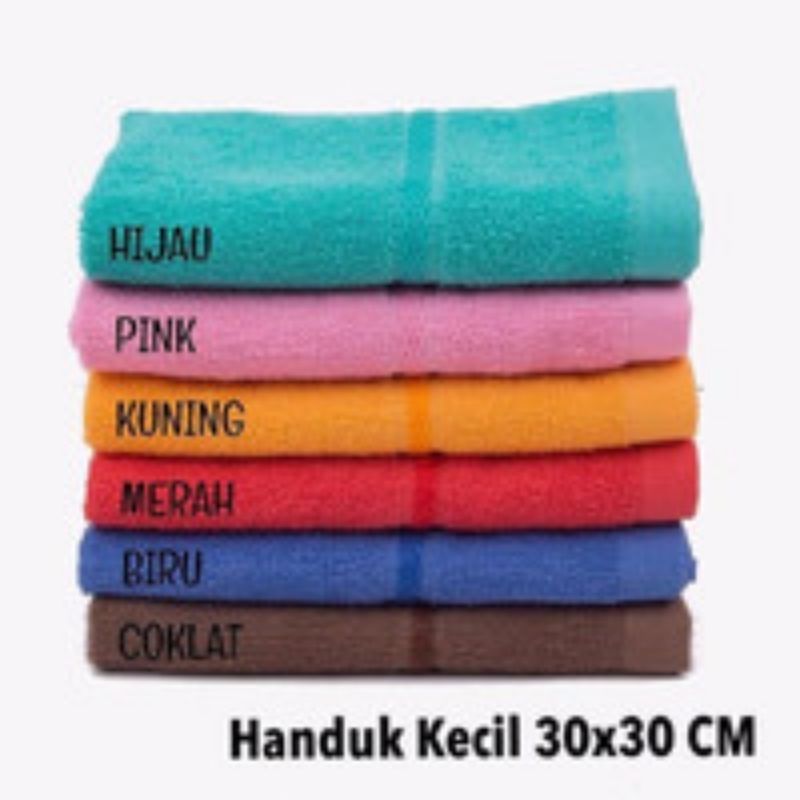 Jual Handuk Kecil Towel - Lap Tangan - Handuk Wajah - Handuk Tangan ...