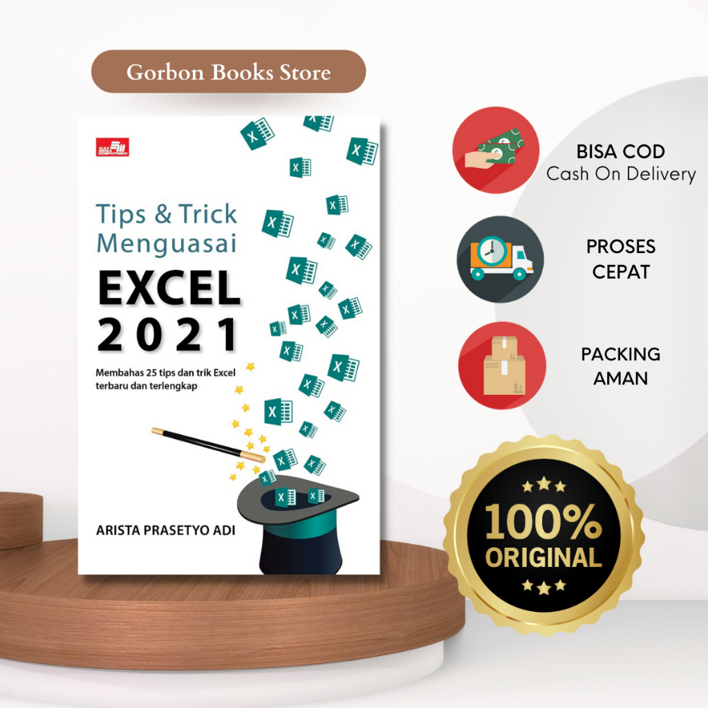Jual Tips & Trick Menguasai Excel 2021 (Arista Prasetyo Adi) | Shopee ...