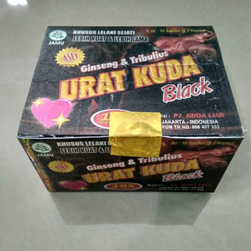 Jual paket 20 Box kapsul herbal urat kuda black | Shopee Indonesia