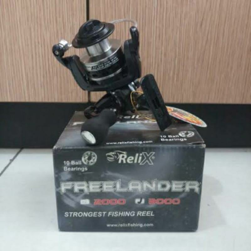 Jual Spinning reel - Relix freelander ukuran 3000 made in korea ...