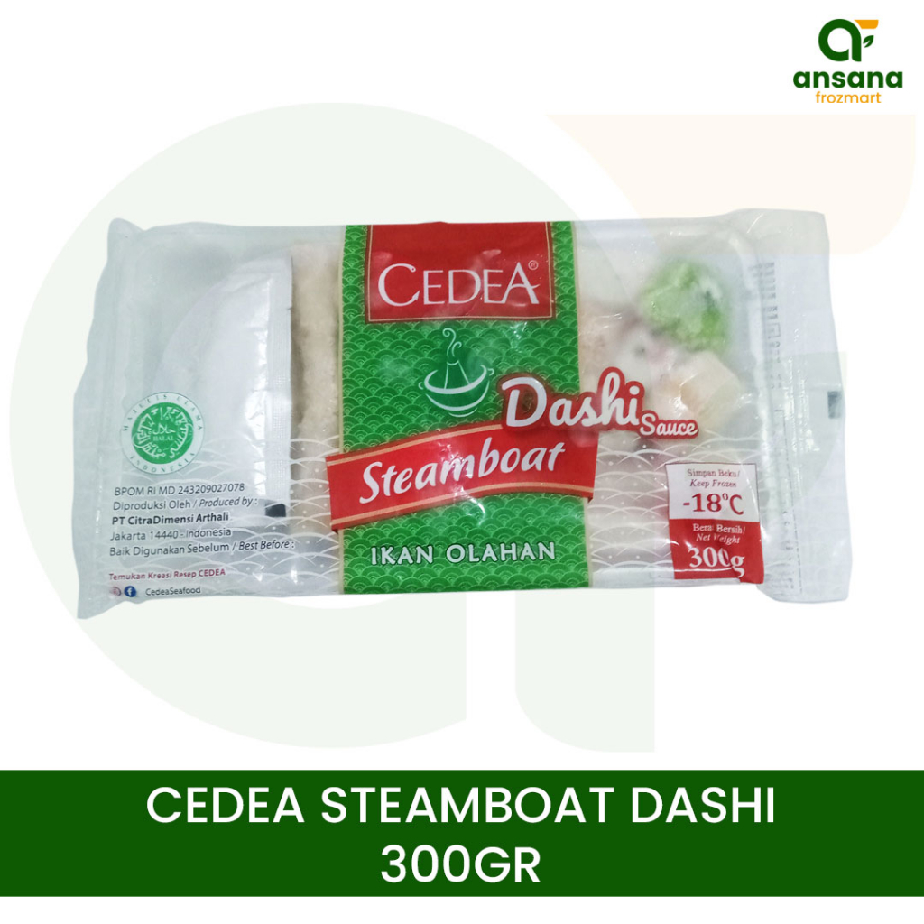 Jual Cedea Steamboat Mix Kuah Kaldu Dashi - 300gr | Shopee Indonesia