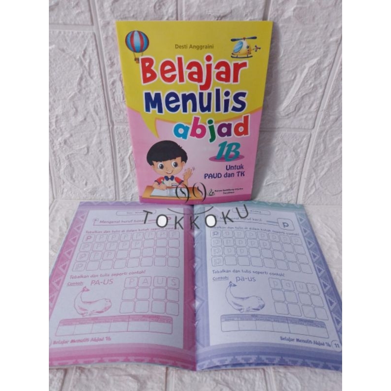 Jual BUKU ANAK PAUD TK A - TK B MURAH - BUKU MEMBACA MENULIS BERHITUNG ...