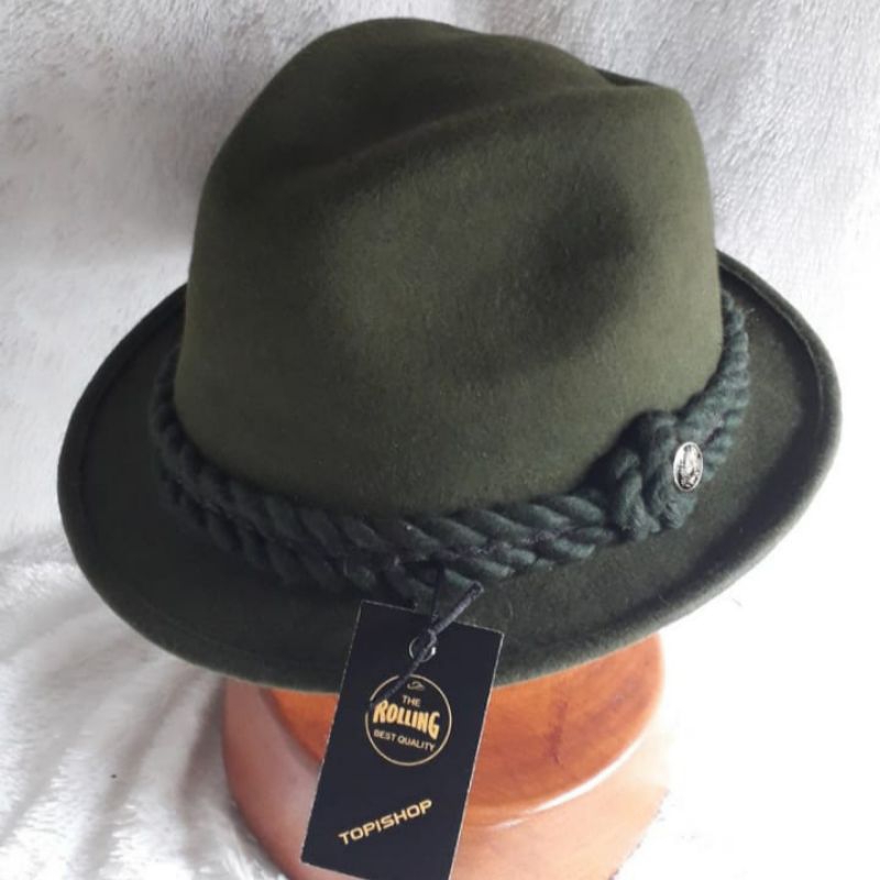 Jual Topi Laken Fedora Pria Original | Shopee Indonesia