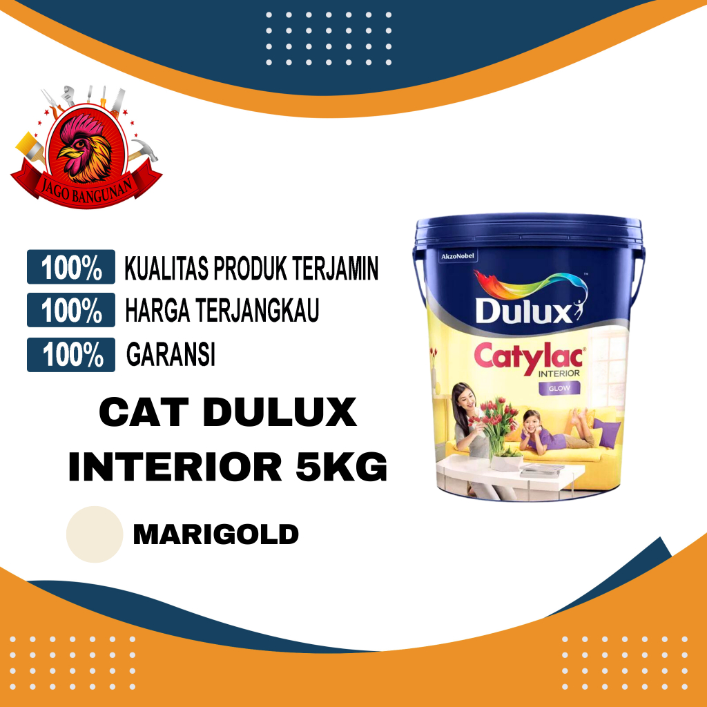Jual CAT DULUX INTERIOR MARIGOLD | Shopee Indonesia