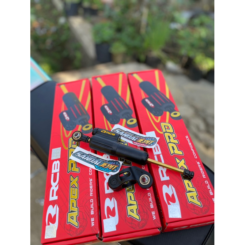 Jual STEERING DUMPER STABLIZER RCB APEX PRO 80MM STABLIZER STANG RCB ...