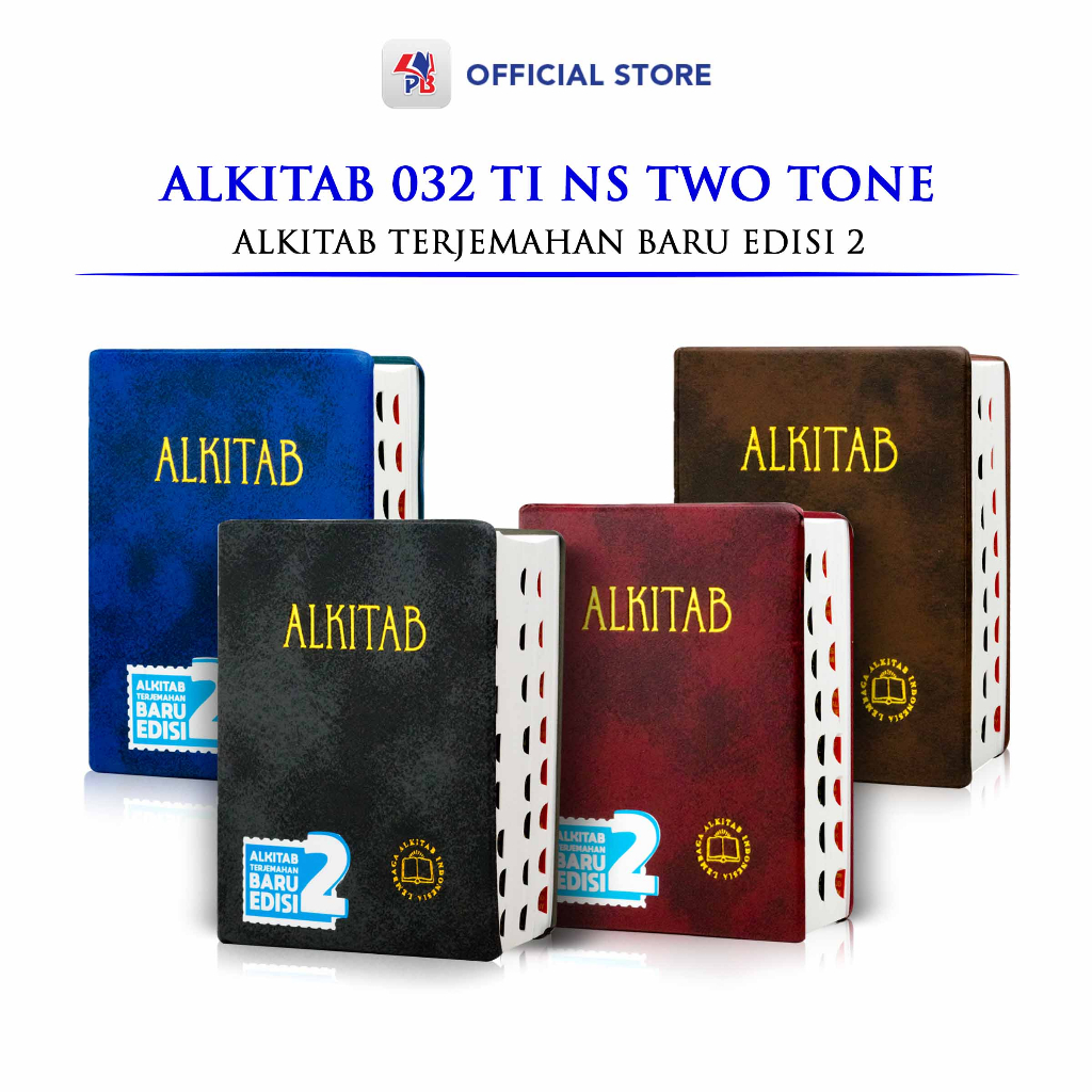 Jual Alkitab Kristen Terjemahan Baru TB2 032 TI NS Two Tone / Alkitab ...