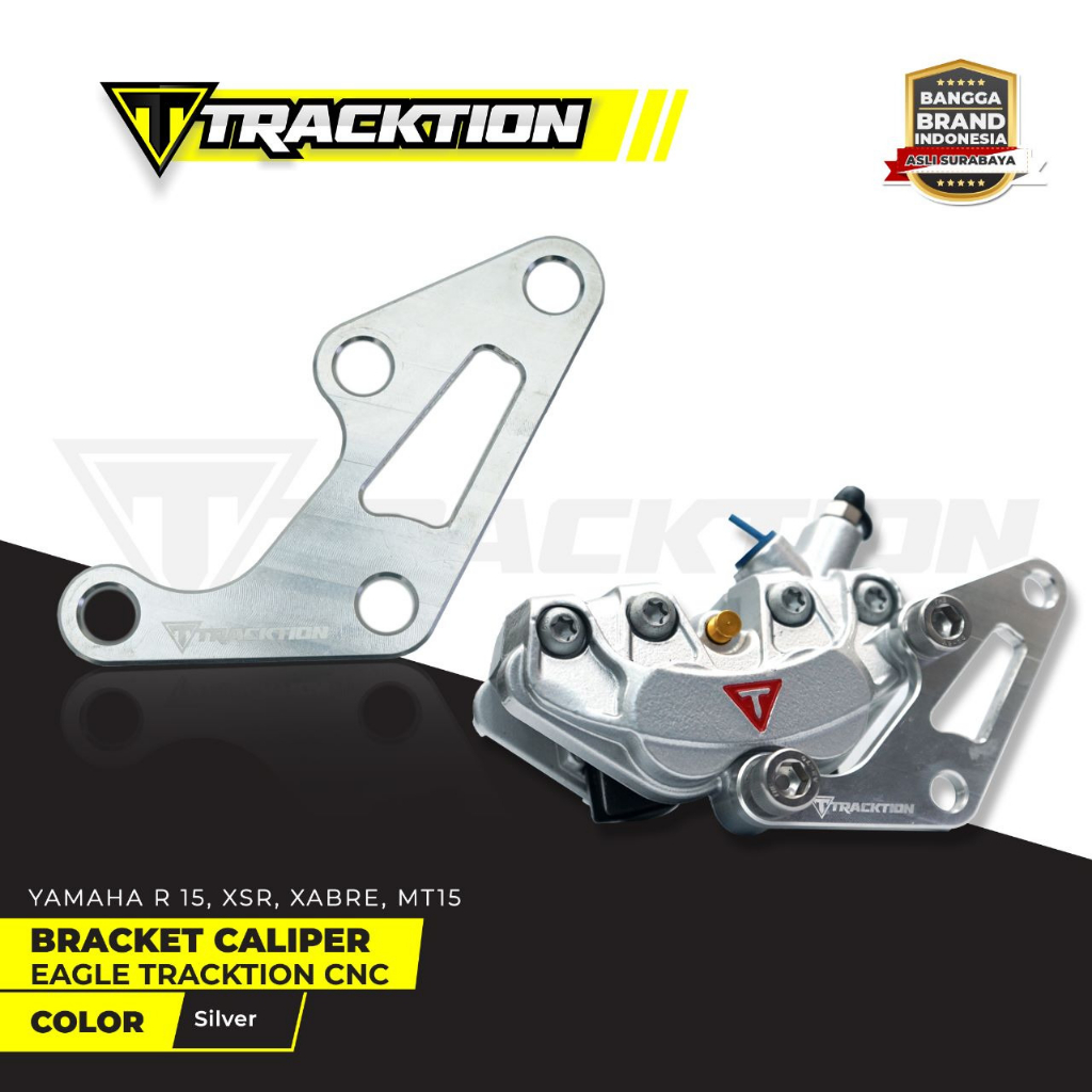 Jual BRACKET CALIPER EAGLE TRACTION FOR DISCBRAKE STD R15/XSR | Shopee ...