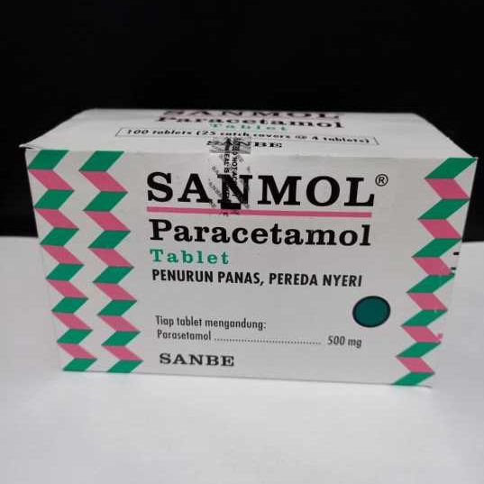 Jual SANMOL paracetamol 500mg 1 strip | Shopee Indonesia