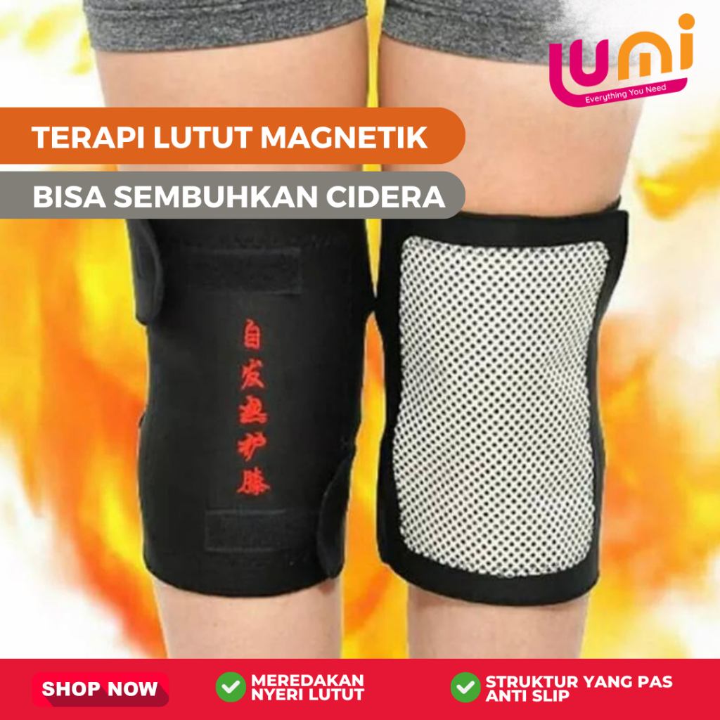 Jual 2PCS ( KANAN KIRI ) DEKER TERAPI PEMANAS LUTUT THERAPY MAGNETIK ...