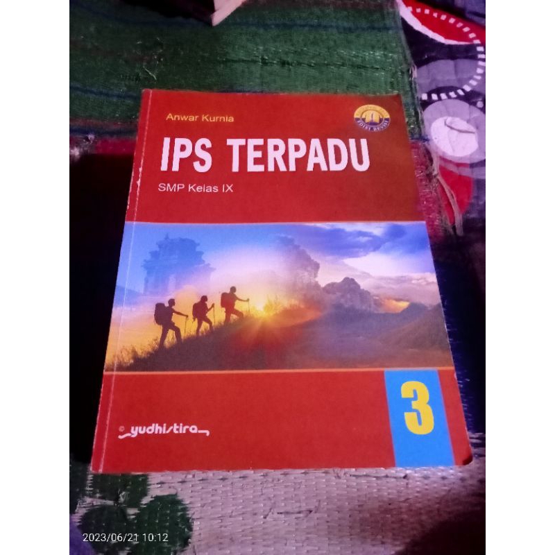 Jual BUKU IPS TERPADU KELAS 3 SMP PENERBIT YUDHISTIRA | Shopee Indonesia