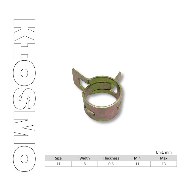 Jual 10pcs Klip Penjepit - Spring Hose Clamp - Klem Selang Jepit Pegas ...