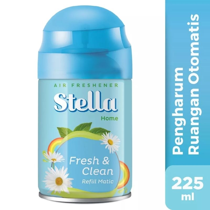 Jual STELLA MATIC 225ML FRESH & CLEAN | Shopee Indonesia