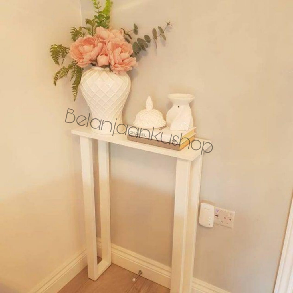 Jual Meja Hias Rias Console Table Meja tinggi Meja Dinding Tempel ...
