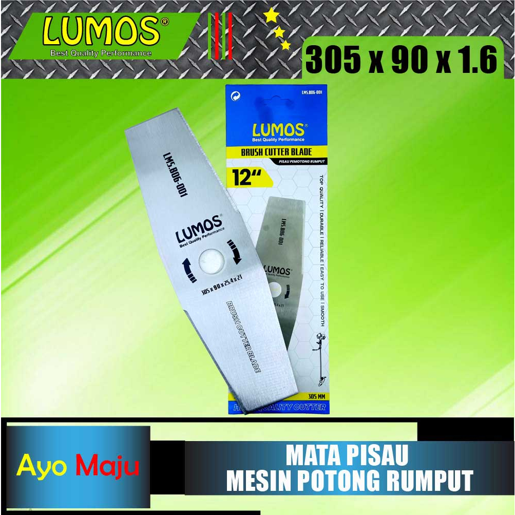 Jual Mata Potong Rumput 305 x 90 x 1.6 / Mata Pisau Mesin Potong Rumput ...