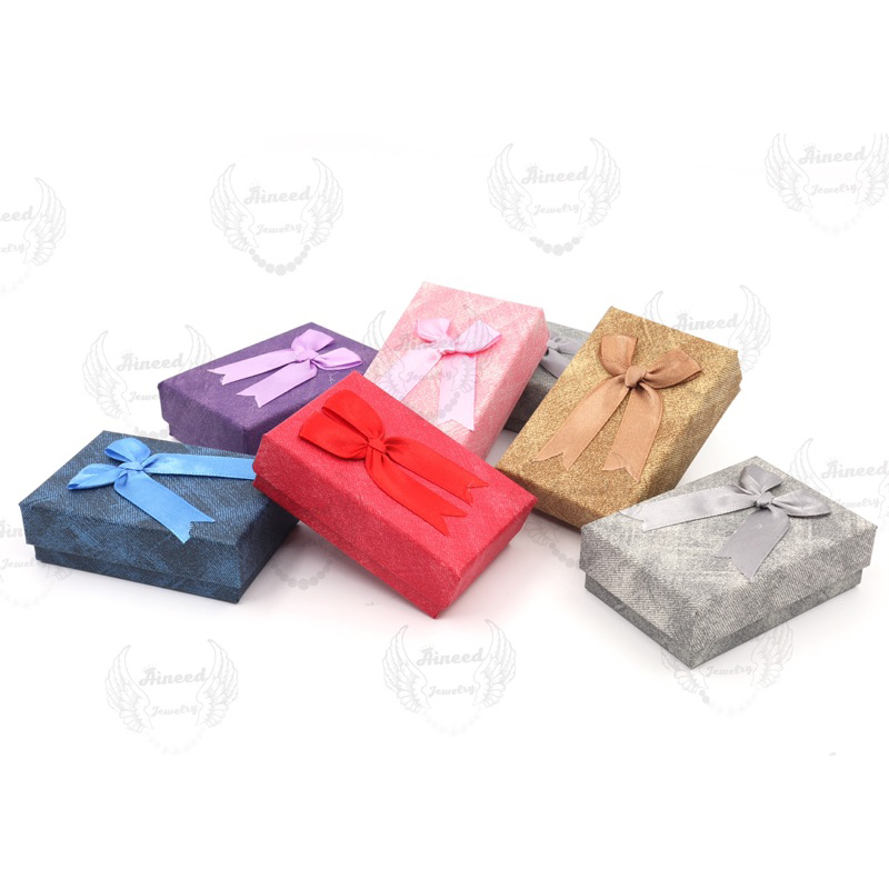 Jual Aineed｜Kotak Kado Set Perhiasan Anting Kalung - Cardboard Gift Box ...