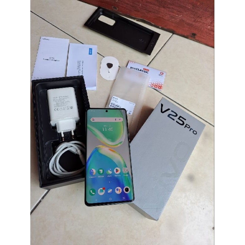 Jual VIVO V25 pro 5G 12/256gb mulus istimewa grsi april 2024 | Shopee Indonesia