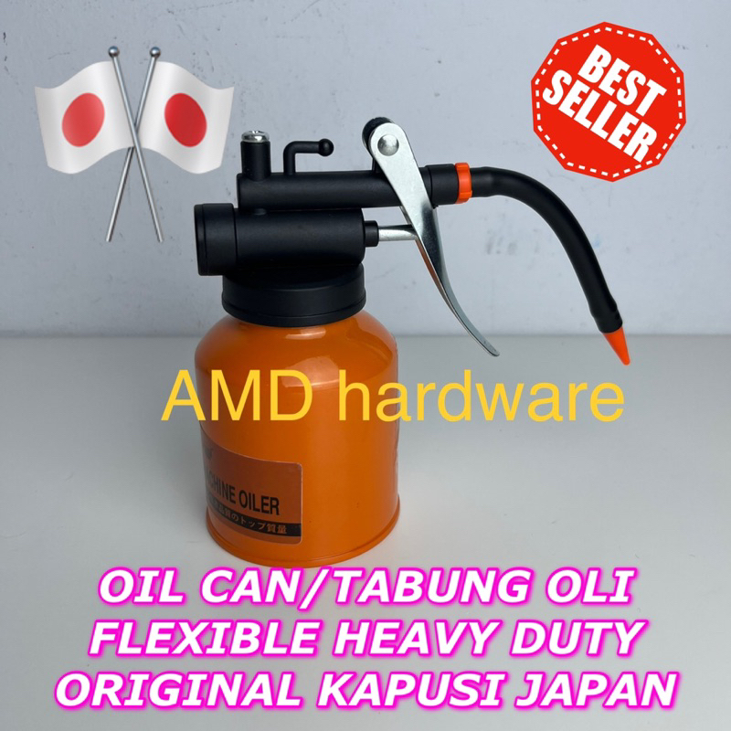 Jual Tabung Besi OIL CAN Alat Pompa OLi Ujung Pipa Flexible 250ml ...