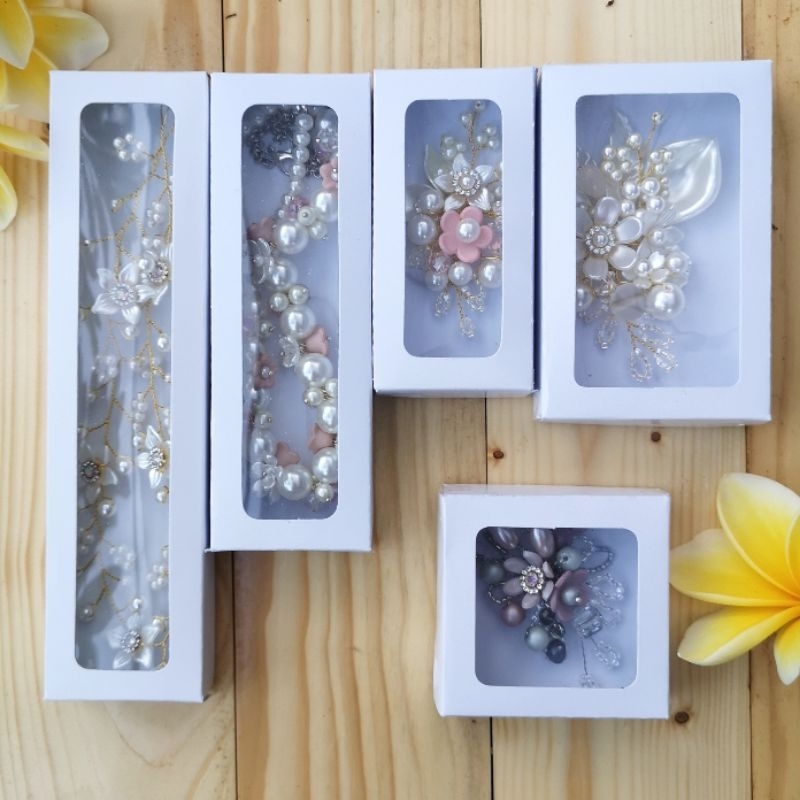 Jual Paper Box Box Souvenir serbaguna Kotak Box Jendela Mika | Shopee ...