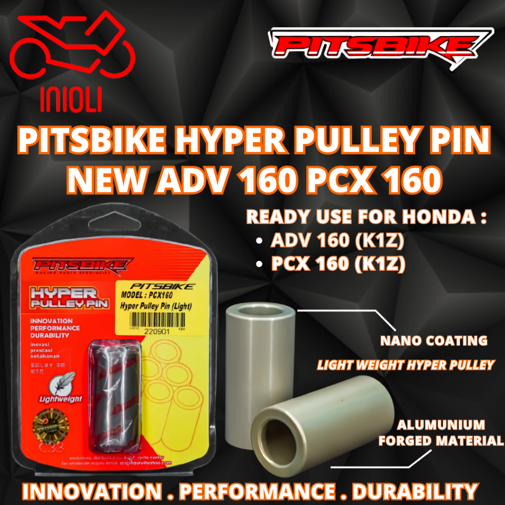 Jual PITSBIKE HYPER PIN BOSHING CVT ADV 160 PCX 160 K1Z PULLEY PITSBIKE ...