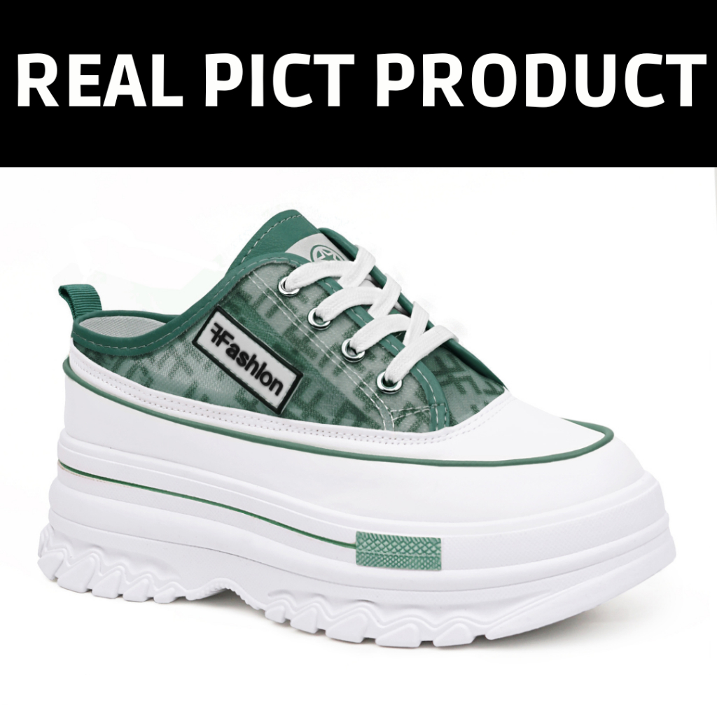 Jual Sepatu Wanita Sol Tinggi Sepatu Wedges Cewek Santai Sneakers ...