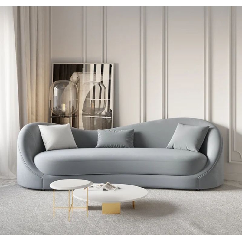 Jual KURSI SOFA 3 SEATER SANDARAN DAN DUDUKAN MELENGKUNG | KURSI SOFA ...