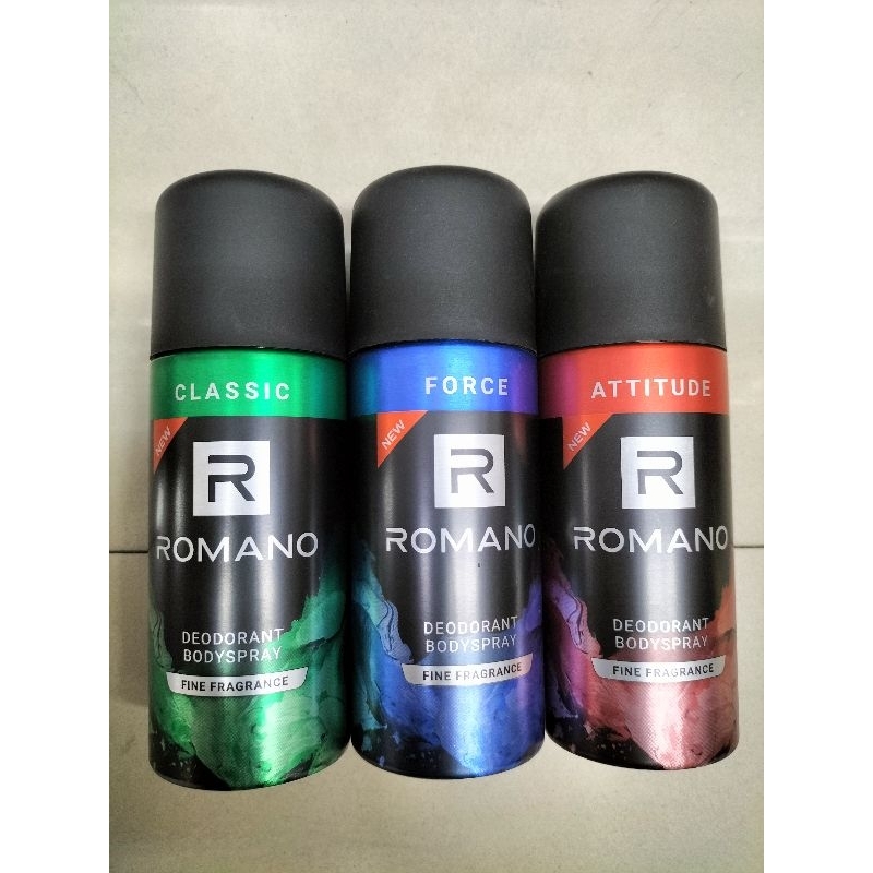 Jual Romano Deodorant Body Spray 150ml | Shopee Indonesia