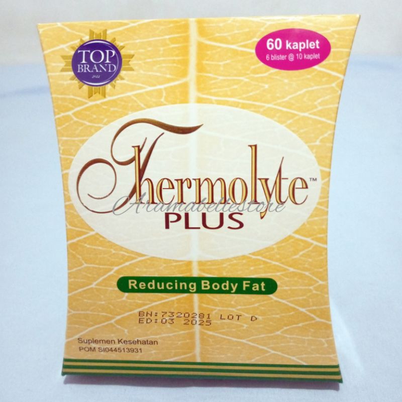 Jual Thermolyte Plus 10/30/60 kaplet Exp:2027 Penurun berat badan ...