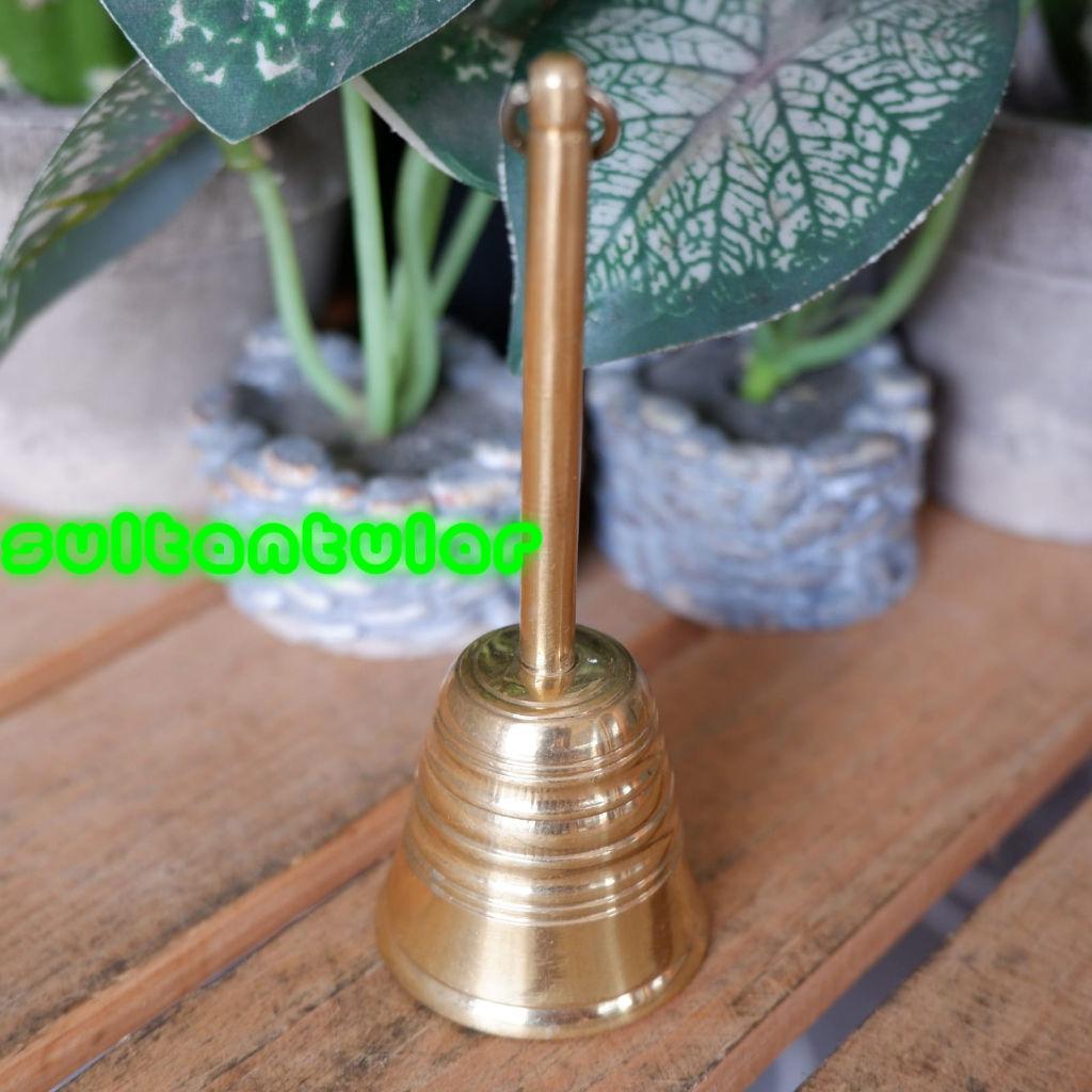 Jual Bel tangkai kuningan lonceng tangkai mini | Shopee Indonesia