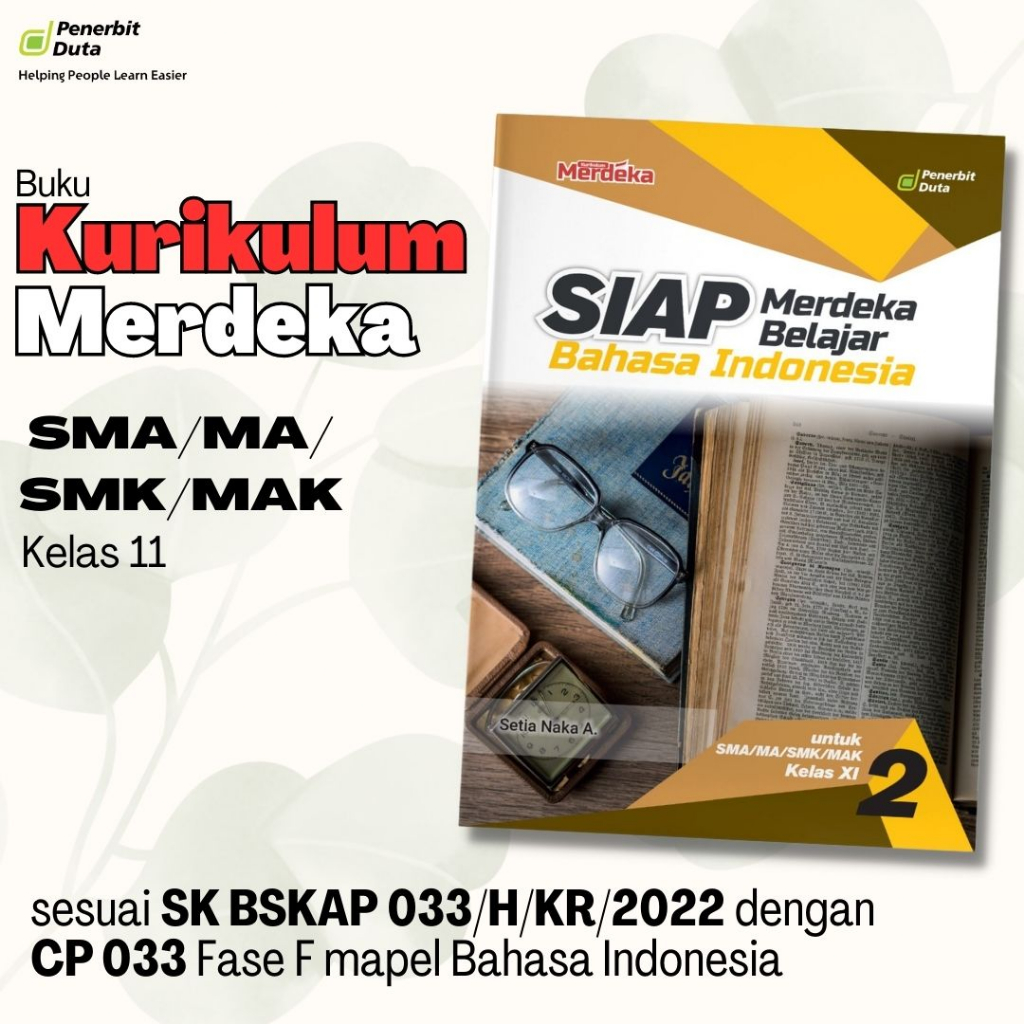 Jual Siap Merdeka Belajar Bahasa Indonesia SMA/MA/SMK/MAK Kelas 11 Kurikulum Merdeka | Shopee ...