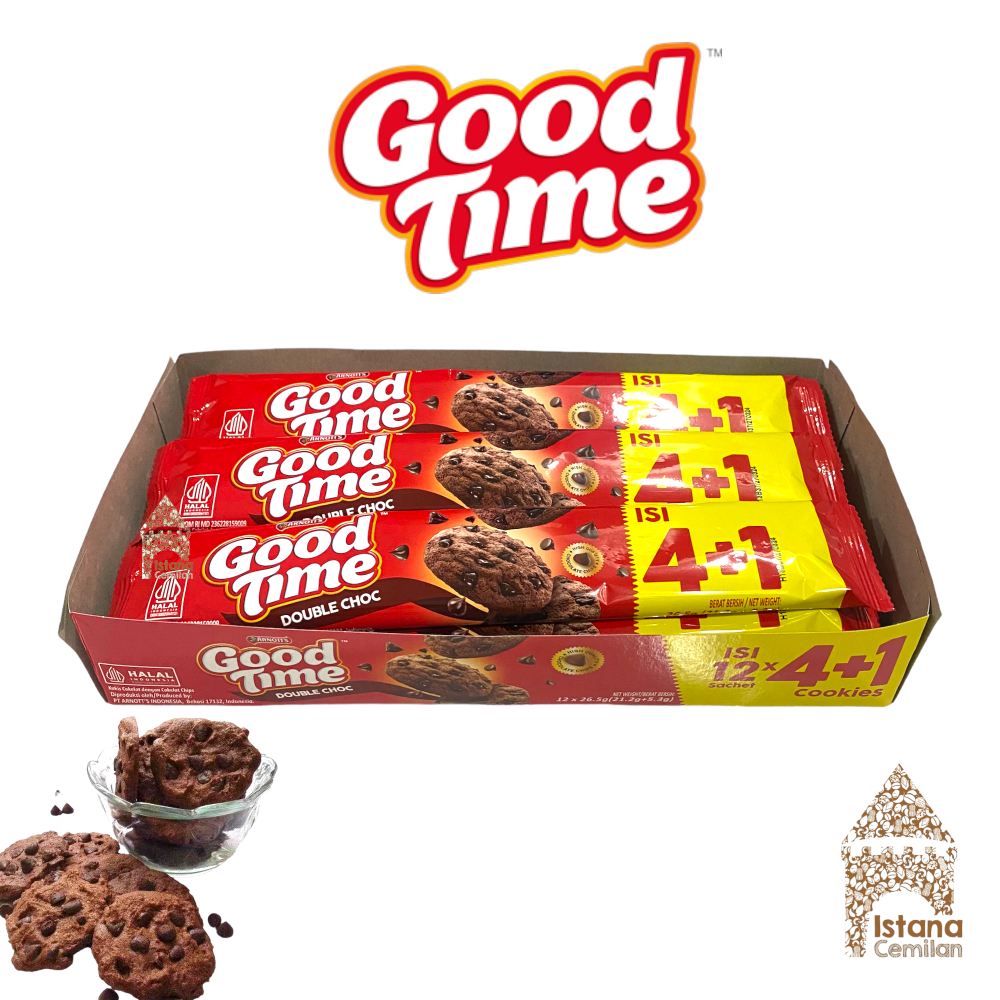 Jual Good Time Cookies Double Choc PACK (isi 12 pcs) | Shopee Indonesia