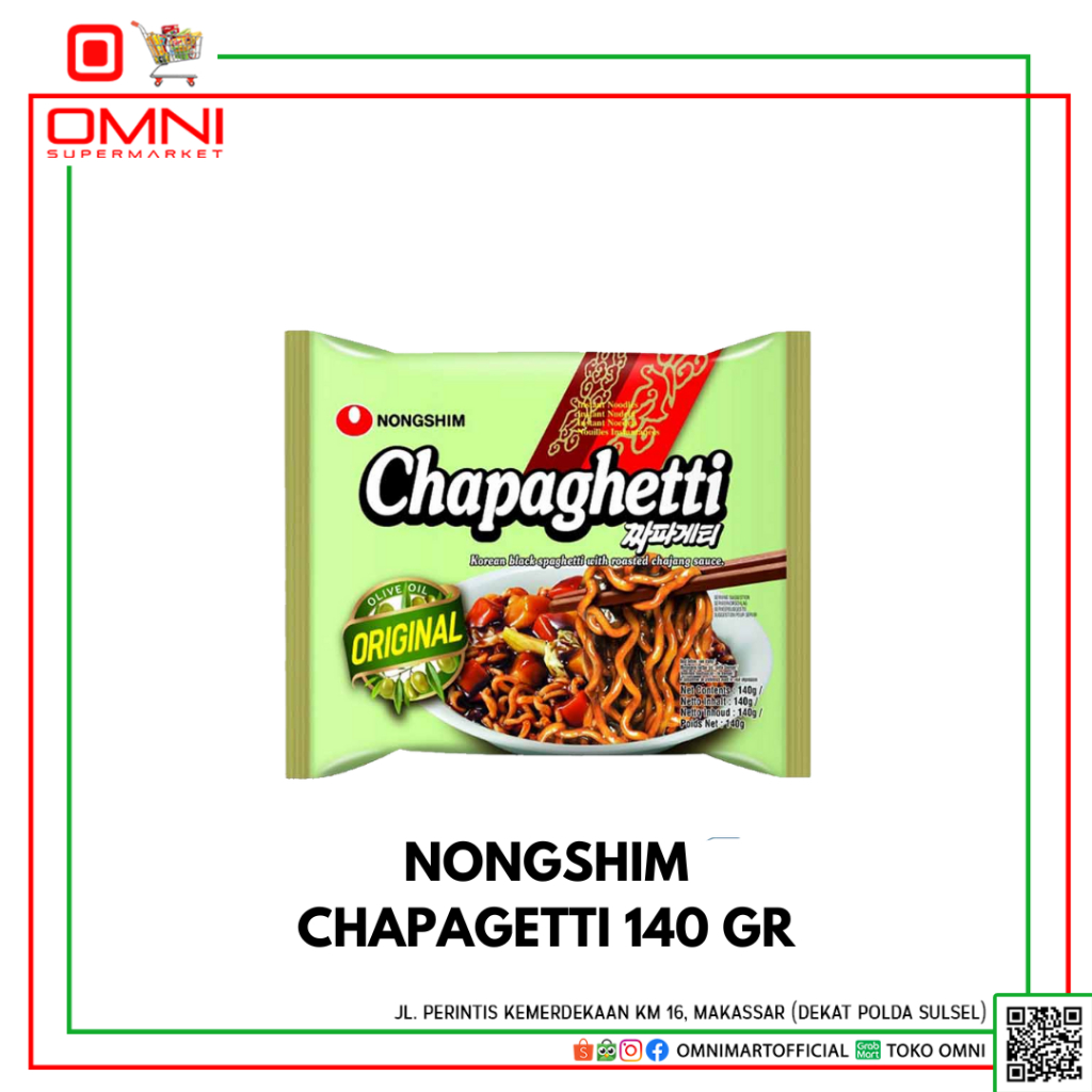 Jual NONGSHIM CHAPAGHETTI CHAPAGURI CHAPAGETTI 140 GRAM MADE IN KOREA ...