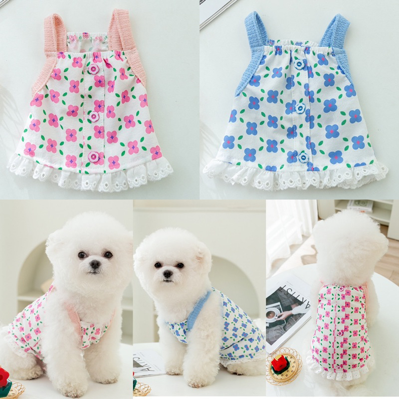 Jual Isabella Kim korea flower dress | Shopee Indonesia