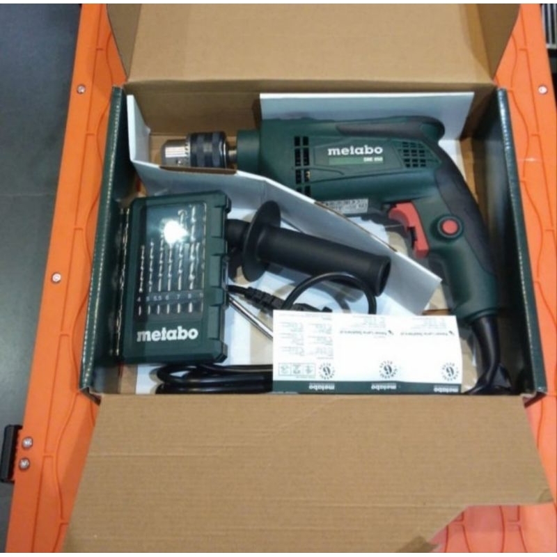 Jual Metabo Bor Listrik 13mm Impact Drill SBE650 White Mansory | Shopee ...