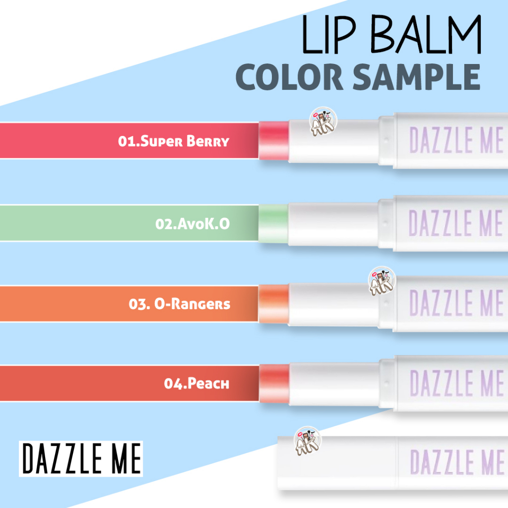 Jual DAZZLE ME FRUIT JUSTICE LIP BALM / MOISTURIZING VITAMIN E BABY ...