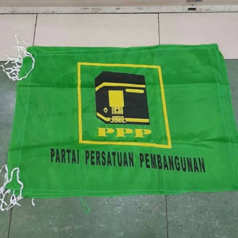 Jual Bendera partai persatuan pembangunan ukuran 60x90cm | Shopee Indonesia