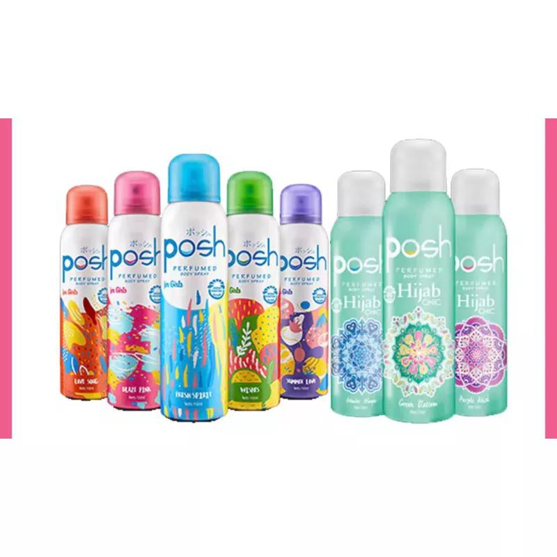 Jual Posh Women Hijab Perfumed Body Spray 150ml | LoveSong | Wishes ...