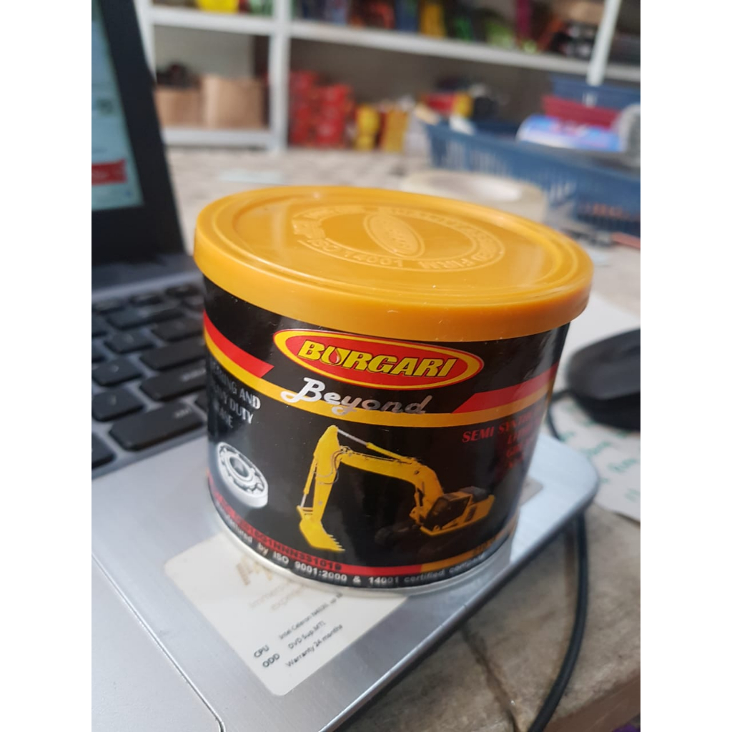 Jual GEMUK BURGARI BESAR 210gr / LITHIUM GREASE BURGARI | Shopee Indonesia