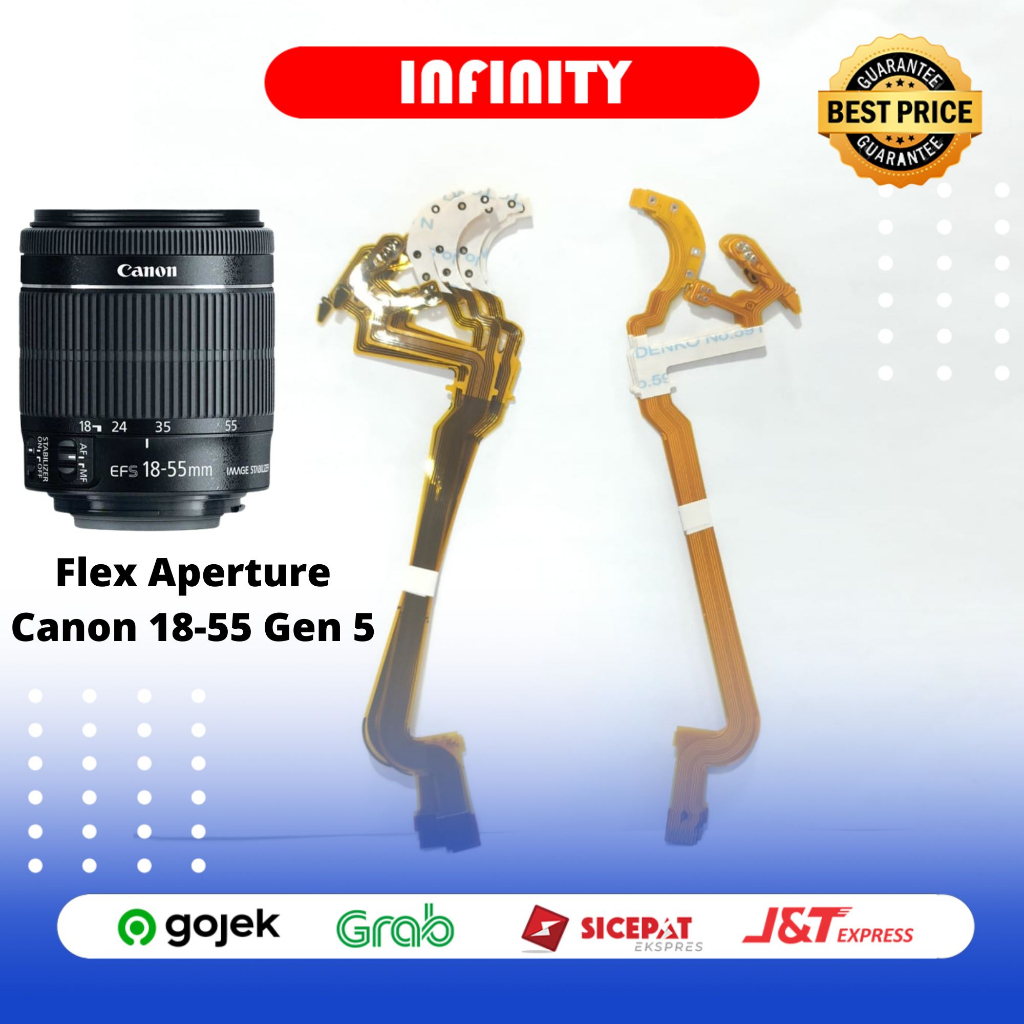 Jual Flex Flexible Shutter Aperture Canon 18-55 Gen 5 | Shopee Indonesia