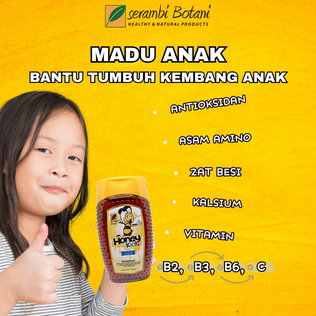 Jual Madu Anak Murni Asli 500gr Standar Internasional | Shopee Indonesia