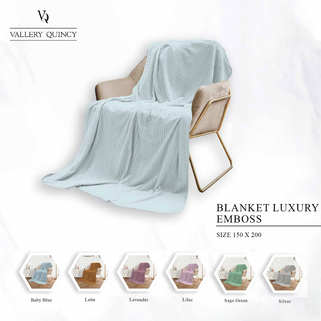 Jual Vallery Quincy - Selimut Bulu Halus 160x200 - New Color | Shopee ...