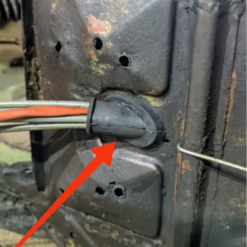 Jual KARET PELINDUNG KABEL BODY VESPA PTS KARET KABEL BODY VESPA PTS ...