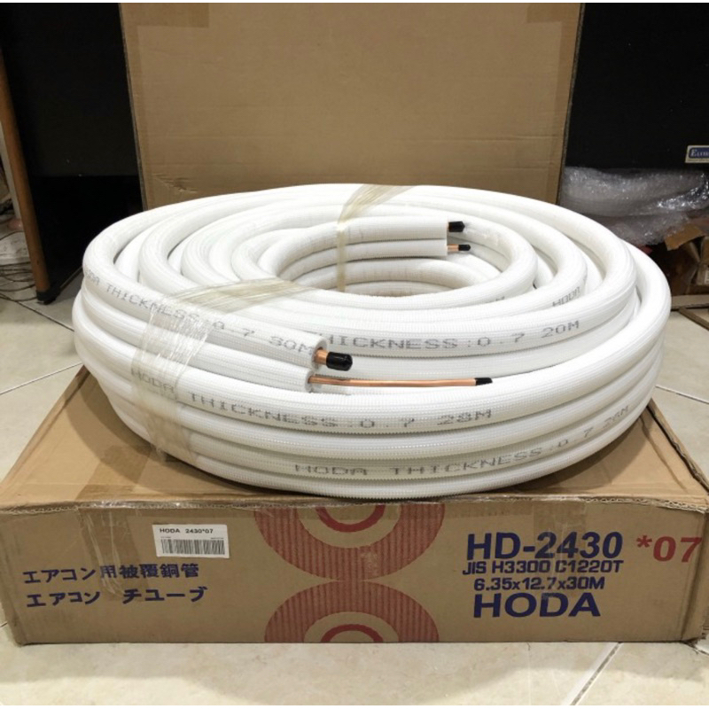 Jual Pipa AC HODA Inverter HD-2430 1/4x1/2 2PK Tebal 0.7mm | Shopee ...