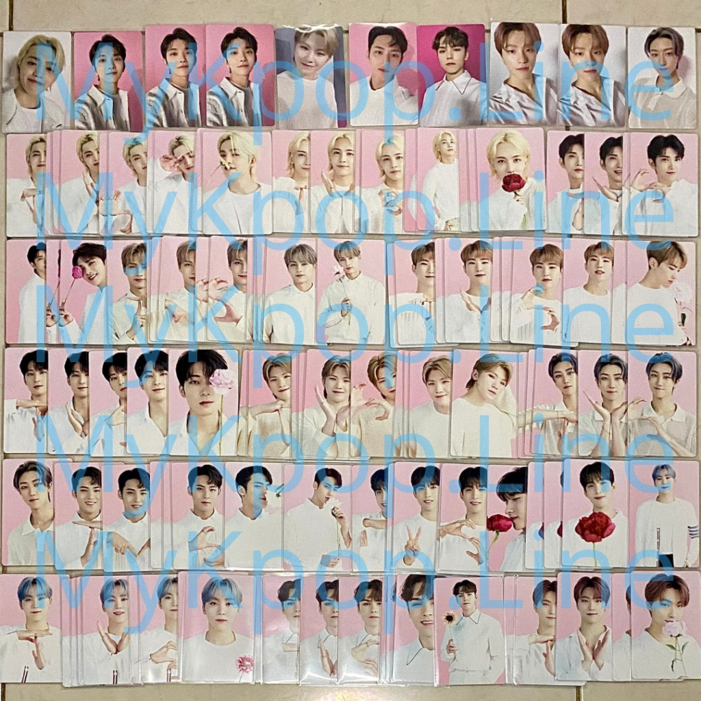 Jual PC Seventeen TC Cafe Trading Card Selca Konsep Selfie Photocard SVT READY Official Scoups ...
