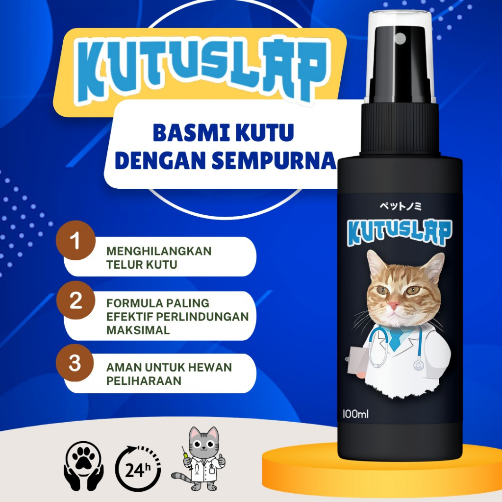 Jual KUTUSLAP - Venox Obat Anti Kutu Hewan Kucing Anjing Kelinci ...