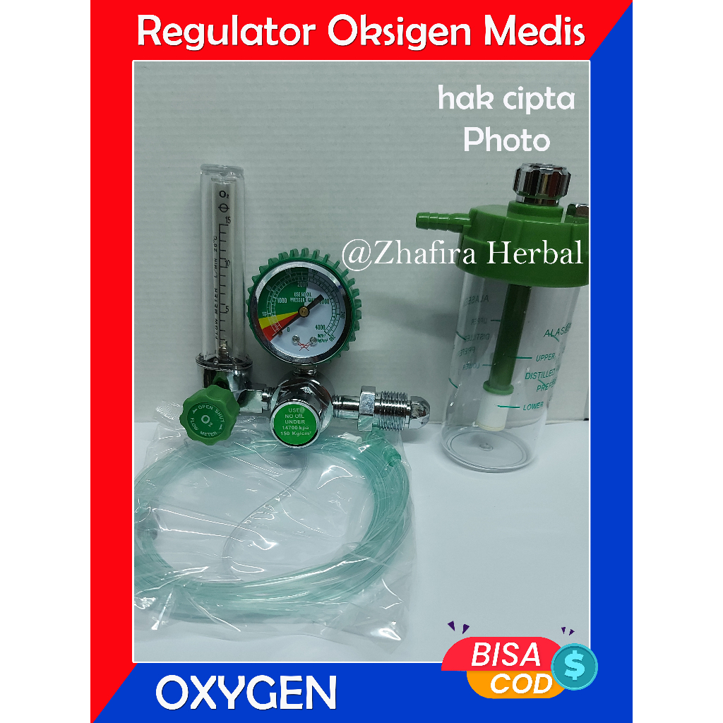 Jual REGULATOR OKSIGEN Medis / OXYGEN REGULATOR Medis Lengkap | Shopee ...