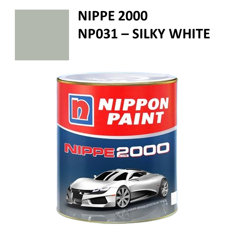 Jual Nippon Paint - Cat Duco NC Nippe 2000 - Kode NP031 (Silky White) 1 ...
